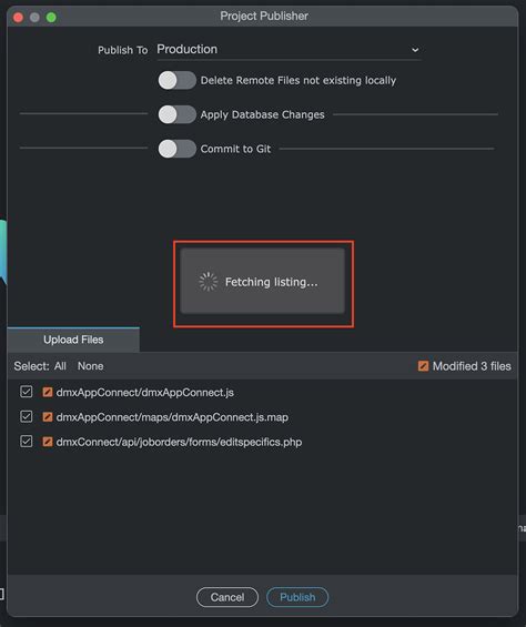 Project Publisher Turn Off Synchronization Feature Request Wappler Community