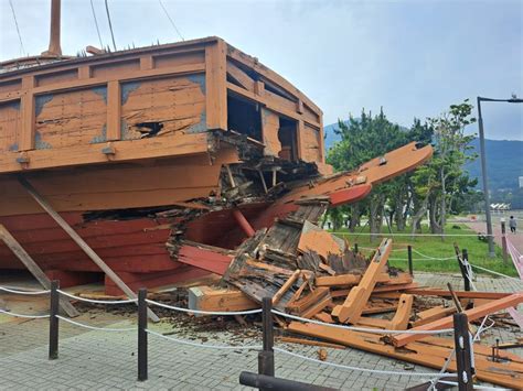 20억 들여 만들고 154만원에 팔린 거제 거북선 이젠 철거 위기 왜 헉스