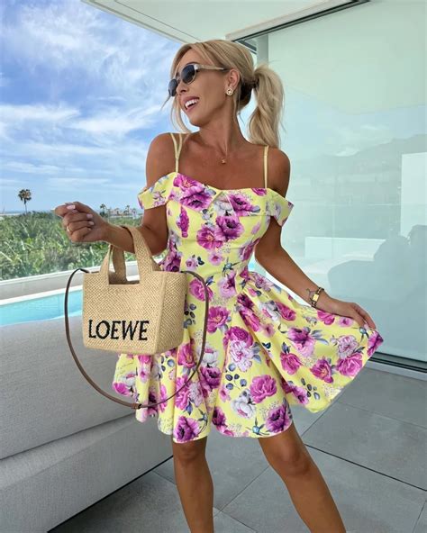 Φόρεμα μίνι Floral Warehouse Shop