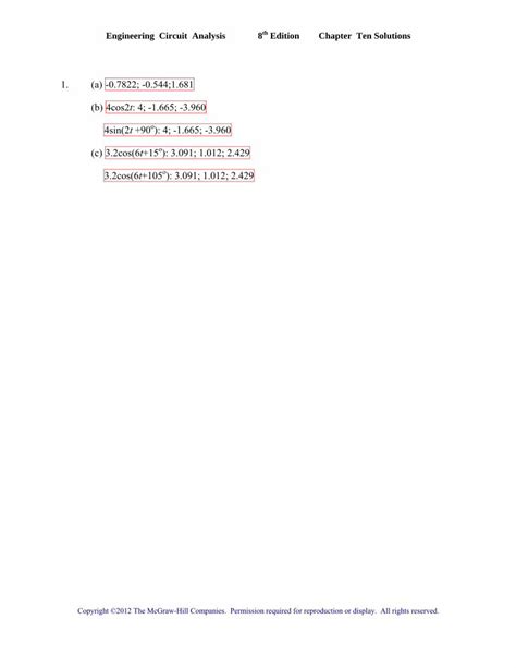 PDF Engineering Circuit Analysis Th Edition Chapter Ten Engin S Wikispaces Umb Edu File