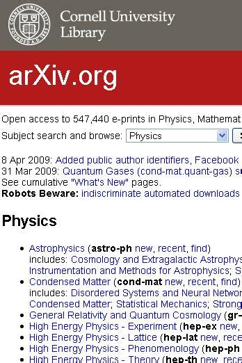 Opiniones De Arxiv