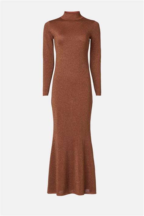 Sheer Metallic Dress By Ronny Kobo X Rtr Rent The Runway