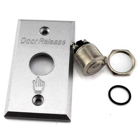ACM K B Small Aluminum Exit Button
