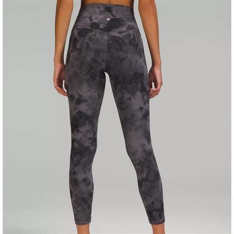 Lululemon align, high.-rise pants, 25 inch. Diamond dye pitch, gray graphite in 2023 | Lululemon ...