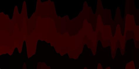 Dark Red Vector Texture With Circular Arc Abstract Gradient Illustration With Wry Lines