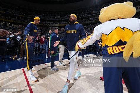 Bruce Brown Of The Denver Nuggets Walks On To The Court Before The
