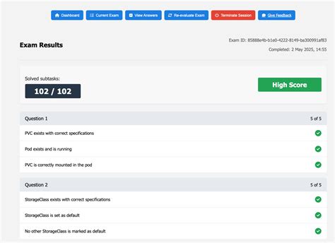 CKAD Exam Simulator Certified Kubernetes Application Developer