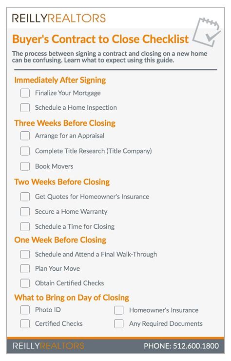Real Estate Closing Checklist Template Vrogue Co