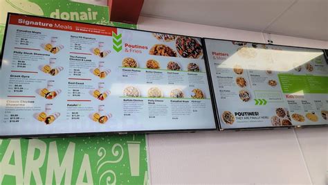 Menu At Prairie Donair Bridgwater Winnipeg Pizzeria Winnipeg