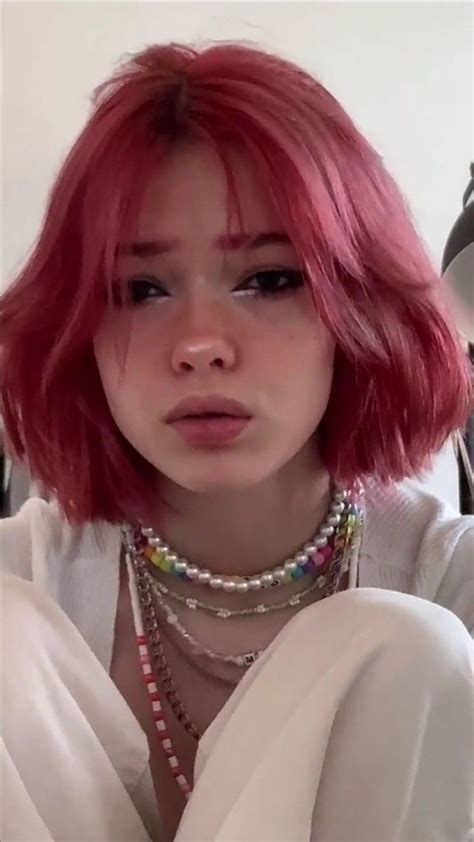 Pin By Talia Cosplay On Hair Hot Pink Hair Haircuts Straight Hair