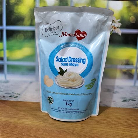 Jual Mamasuka Salad Dressing Saus Mayo 1kg Shopee Indonesia