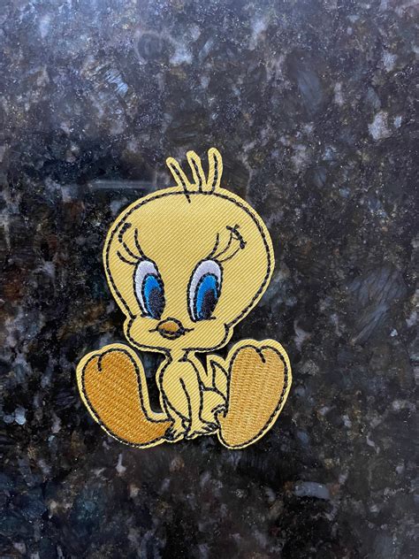 Embroidered Tweety And Sylvester Iron On Patch Etsy
