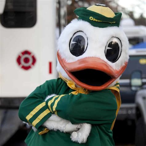 The Oregon Duck Mascot Hall Of Fame