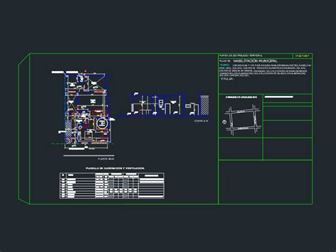 Commercial Authorization Plan In Autocad Cad 40334 Kb Bibliocad