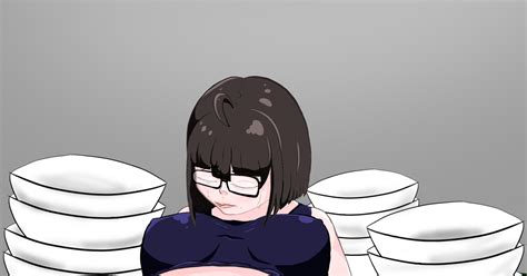 膨腹 大食い ふなメガネのイラスト Pixiv