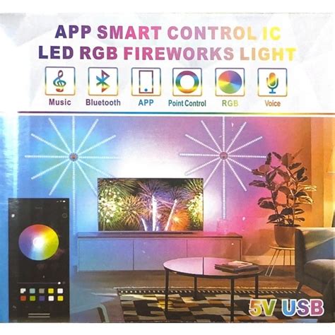 Akıllı Led Animasyonlu Sese Duyarlı Tak Çalıştır Kumandalı Trafolu Rgb
