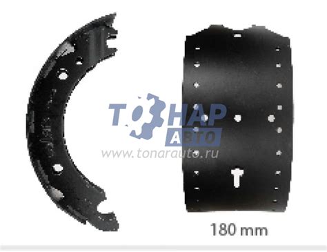 Колодка тормозная BPW 420x180 (АНАЛОГ) 05.091.46.36.0 купить недорого
