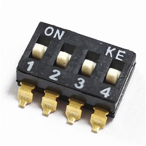 Dip Switch 2 54mm Electric Smd 4 Position 8 Pin Rotary Switch Buy