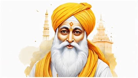 Premium Ai Image The Founder Of Sikhism Sikh Faith And Spreading Its Foundational Principles