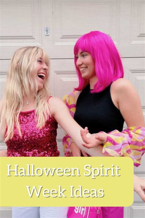 27 Halloween Spirit Week Ideas Momma Teen