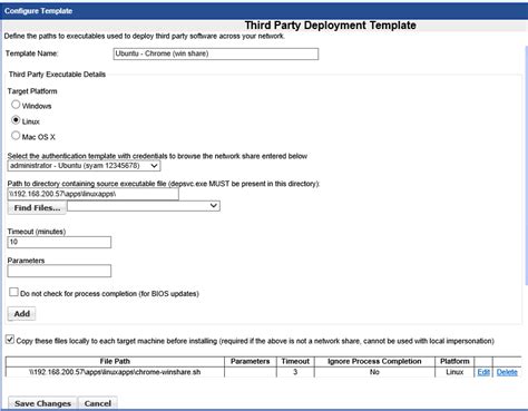 deploying chrome windows share