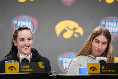Everyone Had The Same Reaction To Caitlin Clark Kate Martins Pregame