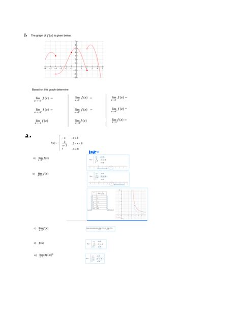 tutorial 1 limit and continuity mat183 calculus 1 1 q n i i 2 j six