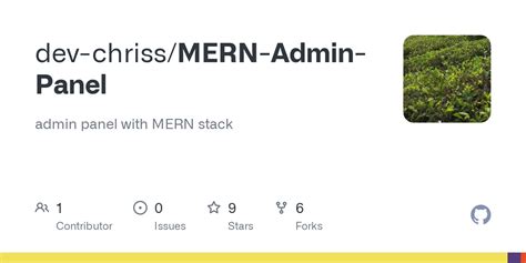GitHub - dev-chriss/MERN-Admin-Panel: admin panel with MERN stack