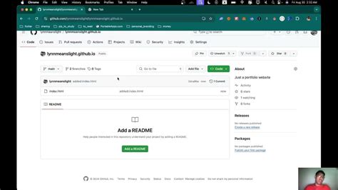 how to host our portfolio website using github pages youtube