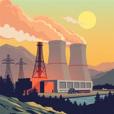 Nuclear Power Plant Discover Share Free Ai Image Generator Maker Aigazou