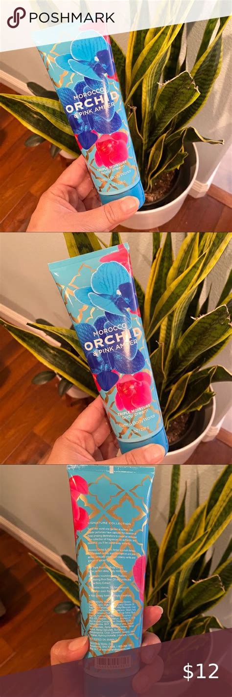 Bath And Body Works Morocco Orchid Pink Body Cream