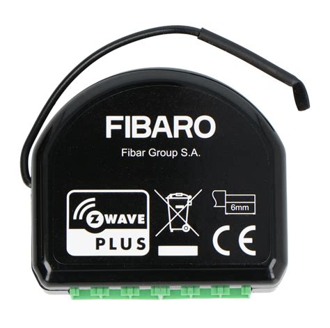 Fibaro Double Switch 2 Z Wave Plus Black Fgs 223 Botland