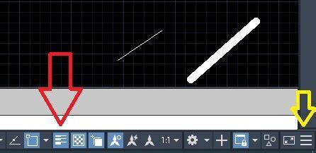 How Should I Proceed To See The Thickness Of Polyline AutoCAD