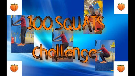 100 Squats Challenge For The Month Youtube