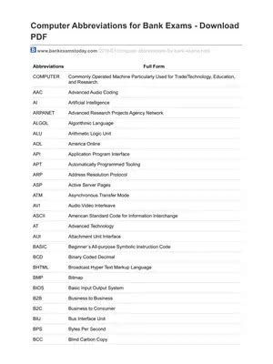 Computer Shortcut Keys Complete List 2025 PDF - InstaPDF