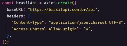 Chamada Get Axios Issue 441 BrasilAPI BrasilAPI GitHub