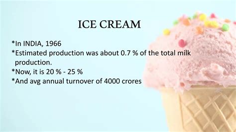 Ice Cream Ppt Pdf