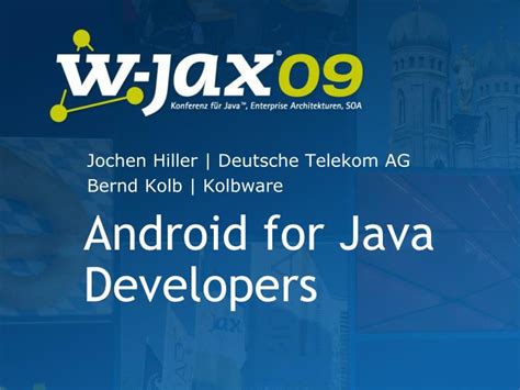 Ppt Android For Java Developers Powerpoint Presentation Free