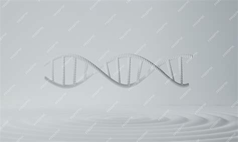 혈액 구조 게놈 3d 그림 렌더링을 가진 과학 생물학자의 Dna 인간 나선 분자 세포 연구와 손 프리미엄 사진