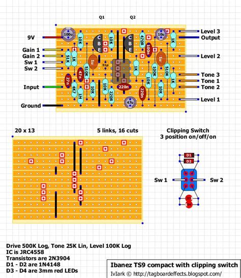Diy Guitar Effects Schematics Diy Guitar Effects Schematics