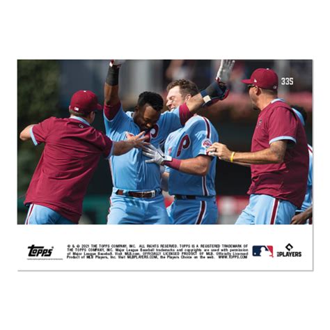 Jean Segura 2021 MLB TOPPS NOW Card 335 PR 274