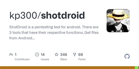 GitHub Kp300 Shotdroid ShotDroid Is A Pentesting Tool For Android