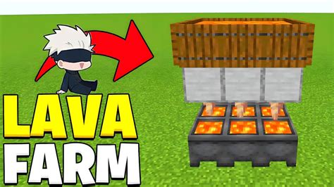 How To Make Infinite Lava Source In Minecraft 🥵 Gojogamerz Youtube