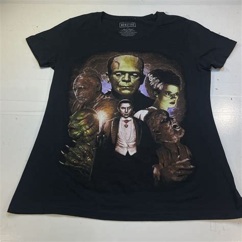 Bride Of Frankenstein Dracula Mummy Werewolf Monsters Gem