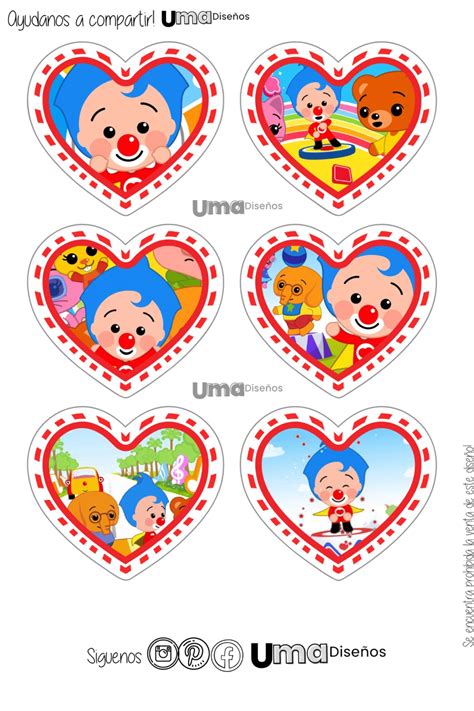 Plim Plim Cake Topper Para Imprimir Pastel Topo De Bolo Cupcak