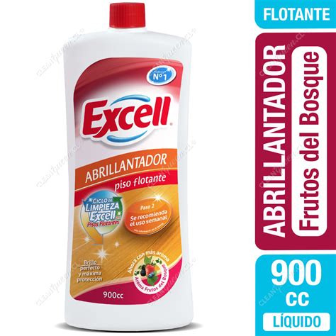 Abrillantador De Piso Flotante Aroma Frutos Del Bosque Excell Cc