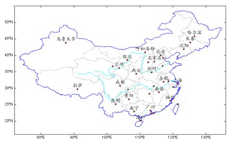 Matlab 地图上标经纬度教程合集 Meteoinfo与arcgis绘制地图丁香妈妈的博客 Csdn博客