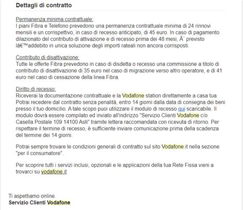 Disdetta Vodafone Dopo 24 Mesi FibraClick Forum