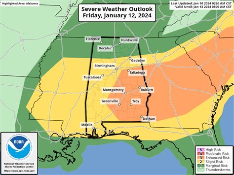 Alabama Faces Level 3 Severe Weather Risk Friday What To Know