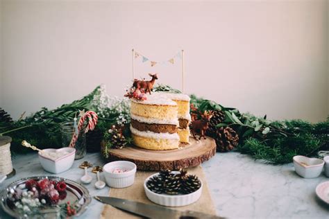 Vanilla Gingerbread Cake With Chai Mascarpone Buttercream